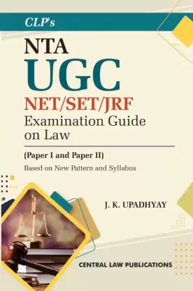 NTA UGC NET/SET/JRF Examination Guide on Law (Paper I and Paper II)